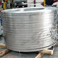China 1X50mm 304 Stainless Steel Strips JIS G4304 HL Polishing for sale