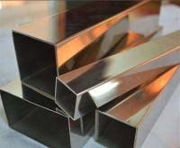 China UNS S30400 SUS304 Stainless Steel Rectangular Tubes Hot Rolled Slit Edge for sale