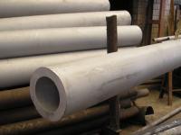 China Hairline Duplex Stainless Steel Pipe 5 Inch 6 Inch SCH 40 SUS304 WT 0.4mm for sale