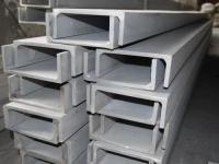 China Building Structure 3.5m Brushed Stainless Steel U Channel SS304 Mill Finished for sale