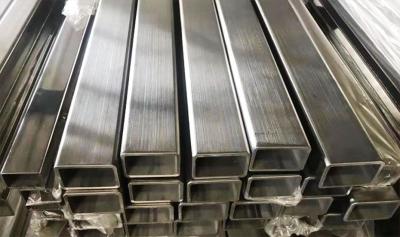 China Seamless 316ti 316 Stainless Steel Rectangular Tube DIN17459 75 X 50 Hollow Section for sale