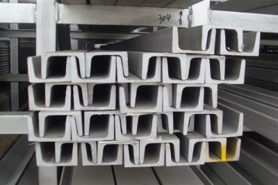 China Anti Corrosion U Section Stainless Steel U Channel 0.5mm WT Cold Formed 8K GB 75×75mm for sale