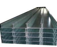 China Q235 5m Slotted Stainless Steel C Channel Metal Building 400*110mm for sale