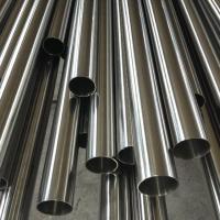 China Food Grade 304 Mirror Polished Stainless Steel Pipe Welded Sanitary Piping For Decorative for sale