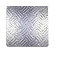 China 201 304 316 321 Ss Stainless Steel Checkered Plate aisi 304 stainless steel sheet price per kg for sale