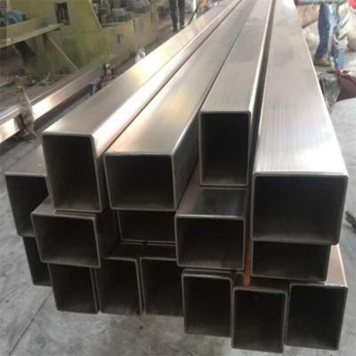 China Food Grade Stainless Square Rectangle Pipe Tube 201 304 316 Seamless Welded Pipe With Low Price for sale