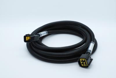 China Vehicle Surveillance Camera Black PCB Molded Wire Harness 1M 1.2m 2M for sale