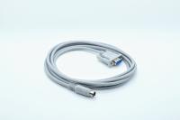 China DB9P Male to DB9P Female Power PCB Molded Wire Harness Custom Cable 0.3mm² for sale