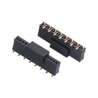 China Customized 2.54mm Dual Row SMT Header Connector Gold Flash For Pcb Board for sale