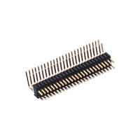 China 90 Degree Bend 2.0mm Pitch Single Row Pin Header For PCB Board for sale