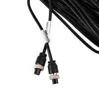 China 6PIN M12 Female Airline Adaptor Cable Automotive Wiring Harness Custom Made PVC 1m for sale