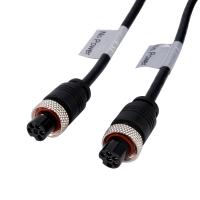 China 6PIN M12 Female Airline Adaptor Cable Automotive Wiring Harness Custom Made PVC 1m for sale