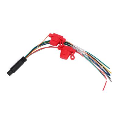 China OEM Color Car Aviation Plug In Cable M8 2P for Vehicles Stereo Wiring Harness for sale