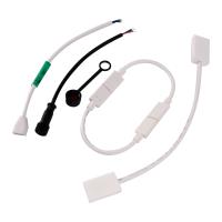 China 5 Pin Waterproof Male Car Wiring Harness Connector for LED Light Strips 14-30AWG for sale