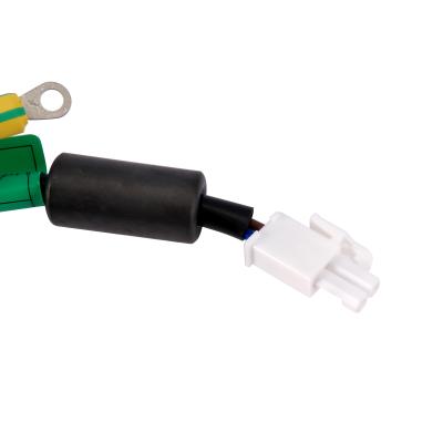 China FL-2P+3.7 Round Ring Terminal Car Wiring Harness L127mm Ac Socket for sale