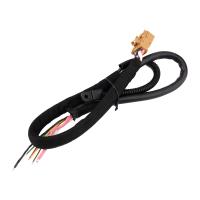 China 368087-1 Car Audio Wiring Harness UL1007 300V Hall Sensor Stereo ISO Harness for sale