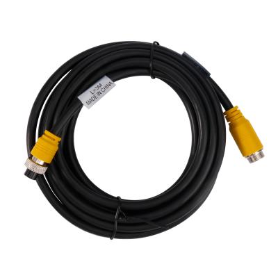 China L4M Audio Video Extension Cable Car Audio ISO Connector Wiring Harness 14-30AWG M16 for sale