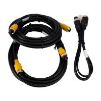China L4M Audio Video Extension Cable Car Audio ISO Connector Wiring Harness 14-30AWG M16 for sale