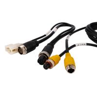 China L4M Audio Video Extension Cable Car Audio ISO Connector Wiring Harness 14-30AWG M16 for sale