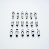 China Silver Plating M12 2p 7p Locked Wire Aviation Connector Plug Male Female Matching IP65 for sale