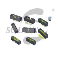China 20 Pin Double Row Box Header Connector Pitch 2.54mm 10pin-100pin Waterproof for sale