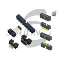 China 2.0mm Pitch 20 Pin IDC Box Header PCB Male Connector PA9T DIP Waterproof for sale