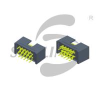 China 2.0mm Pitch 20 Pin IDC Box Header PCB Male Connector PA9T DIP Waterproof for sale