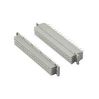 China DIN 41612 Eurocard Connector Three Row Header Plug 2.54mm Pitch 96 Pin Straight for sale