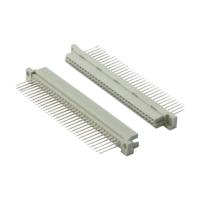 China DIN 41612 Eurocard Connector Three Row Header Plug 2.54mm Pitch 96 Pin Straight for sale