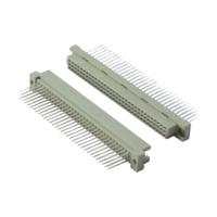 China DIN 41612 Eurocard Connector Three Row Header Plug 2.54mm Pitch 96 Pin Straight for sale