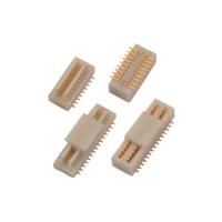 China 0.4mm to 1.0mm Board To Board Connector Black 8p to 100p Customized for sale