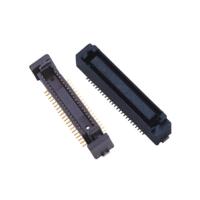 China 0.5mm Pitch 5.0mm Height 50pin Board to Board Connector Black 8p to 100p Custom for sale