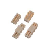 China 1.0mm Pitch 8pin Board to Board Connector Black 8p to 100p Customized PCB Header for sale