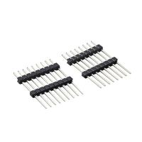 China 1.27 2.0 2.54mm Female Pin Header Connector Straight Single Row 1 to 40 Pin PCB for sale