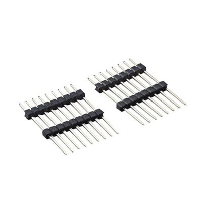 China 1.27 2.0 2.54mm Female Pin Header Connector Straight Single Row 1 to 40 Pin PCB for sale