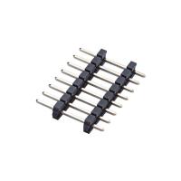 China 1.27 2.0 2.54mm Female Pin Header Connector Straight Single Row 1 to 40 Pin PCB for sale