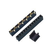 China Single Row SMT Female Header Connector Straight 40p 2.54mm Pitch Gold Plated for sale