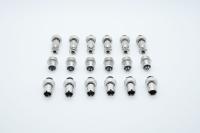 China Locked Wire Type Tin Plated Aviation Connector Plug 10 Pin GX20 Male to Female for sale