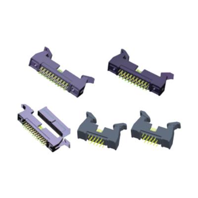 China 2.0mm Pitch 16pin Ejector Header L10.6 PC3.0 PA6T Gold Flash Pan Package for sale