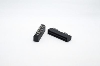 China 0.5mm Pitch Male 180 Degree Board to Board Connector PA6T Gold Plated 5.0A for PCB Customized for sale