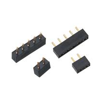 China 1A 250V Female Header Connector Made of Phosphor Bronze for sale