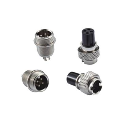 China Phosphor Bronze UL94V-0 M16 Aviation Plug Connector 4 Pin AC500V for sale