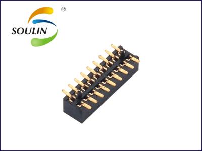 China Waterproof 1.0mm Pitch Female Header Connector 0.75A Current Rating for sale