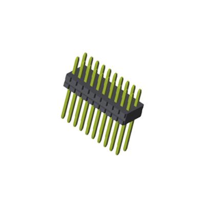 China 2.54mm pin header dual row straight customized waterproof shenzhen factory pin header for sale