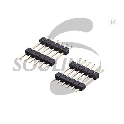 China 2.54 mm Pin Header Board Spacer Single Row Straight Custom Waterproof 3A 500V for sale