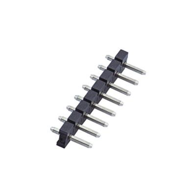 China 3.96mm pin header single row straight waterproof gold plated customized pin header for sale