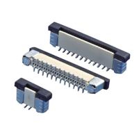 China Stainless Steel UL94V0 FFC FPC Connector 0.8mm Pitch ZIF SMT 60V for sale