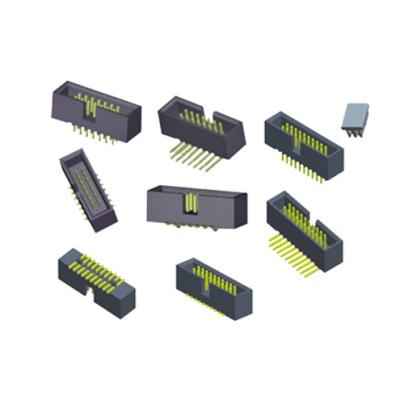 China 1.27 Mm Box Header Connector Right Angle Board To Board Connector for sale