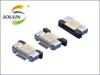 China SMT ZIF FPC Cable Connector 1.0mm Pitch for sale