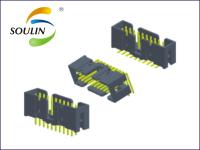 China SMT Gold Plated Box Header Connector 2.54mm Pitch Waterproof for sale